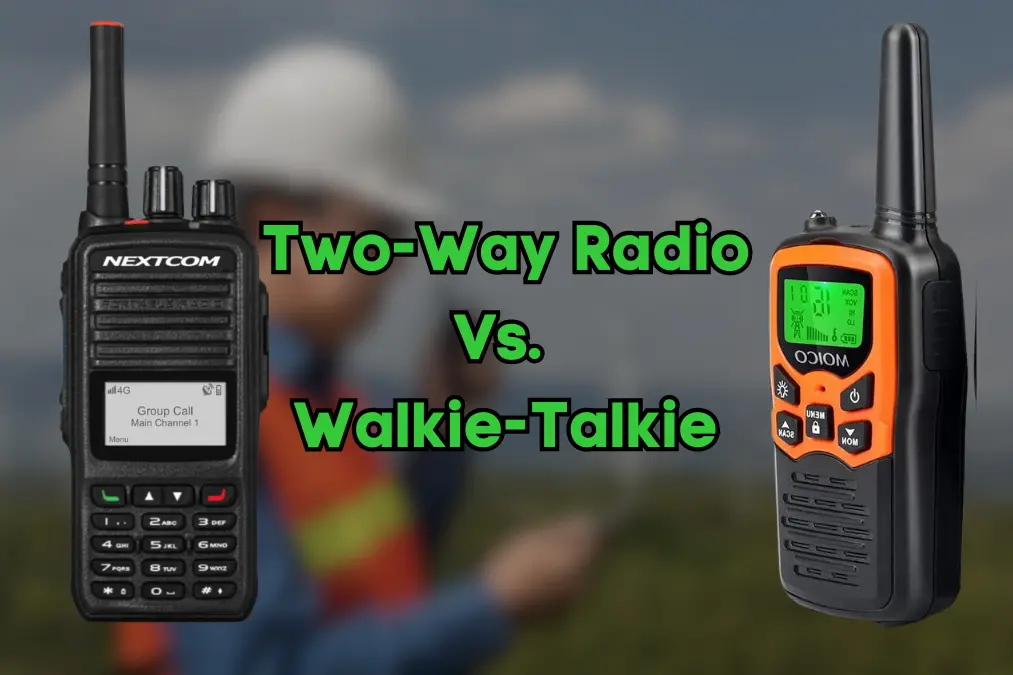 Two-Way Radios Vs. Walkie-Talkies: What's the Difference? Two-Way Radios Vs. Walkie-Talkies: What's the Difference?